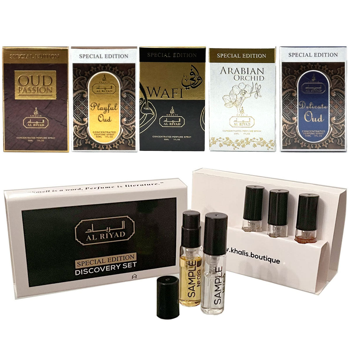 Perfume Samples and Fragrance Discovery Sets - Maison dOrient