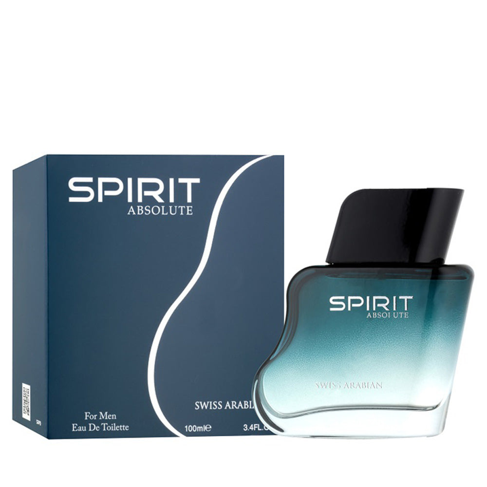 Spirit Absolute - 100mL for Men by Swiss Arabian Oud and Perfumes ...