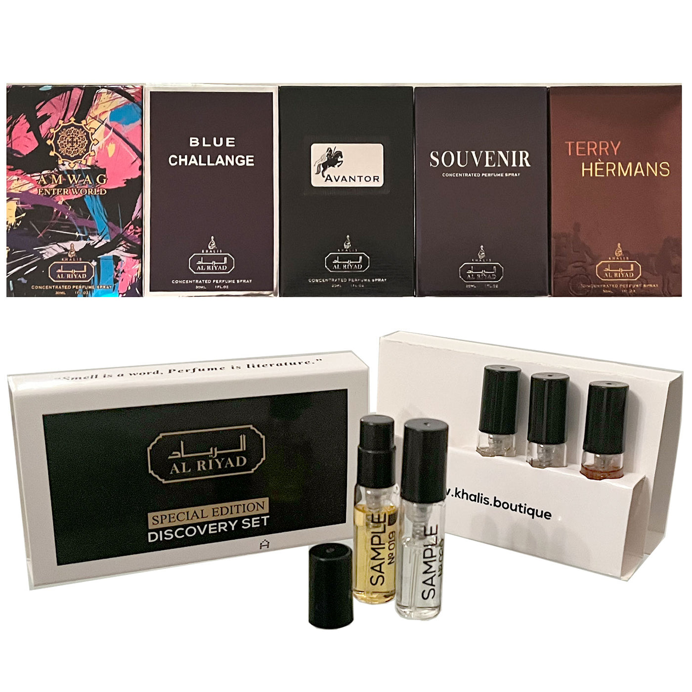 Perfume Samples and Fragrance Discovery Sets - Maison dOrient